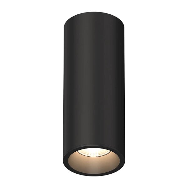 Накладной потолочный светодиодный светильник Ledron SLC7391/7W Black TRIAC