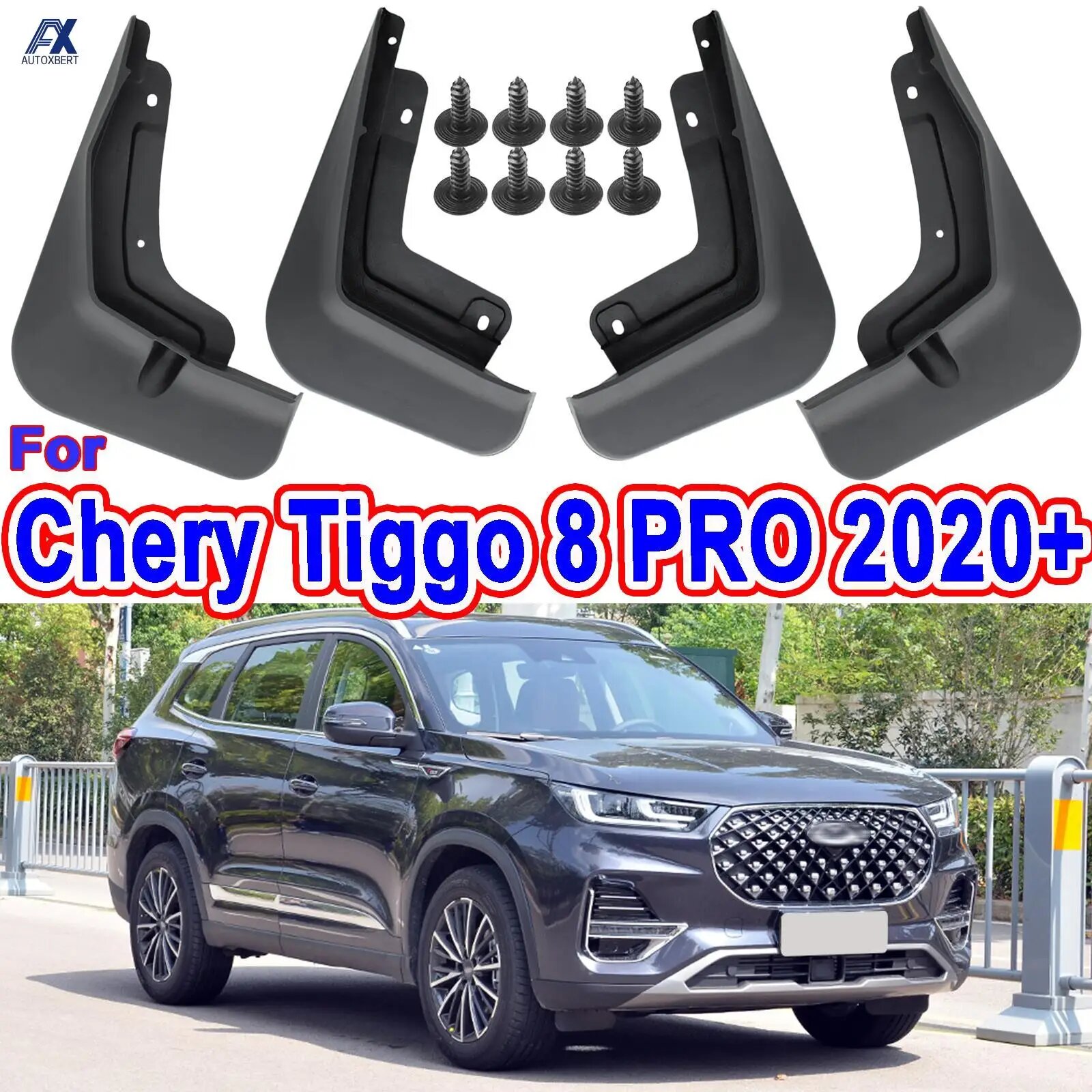 4 шт, брызговики для Chery Tiggo 8 Pro Plus 2020 2024