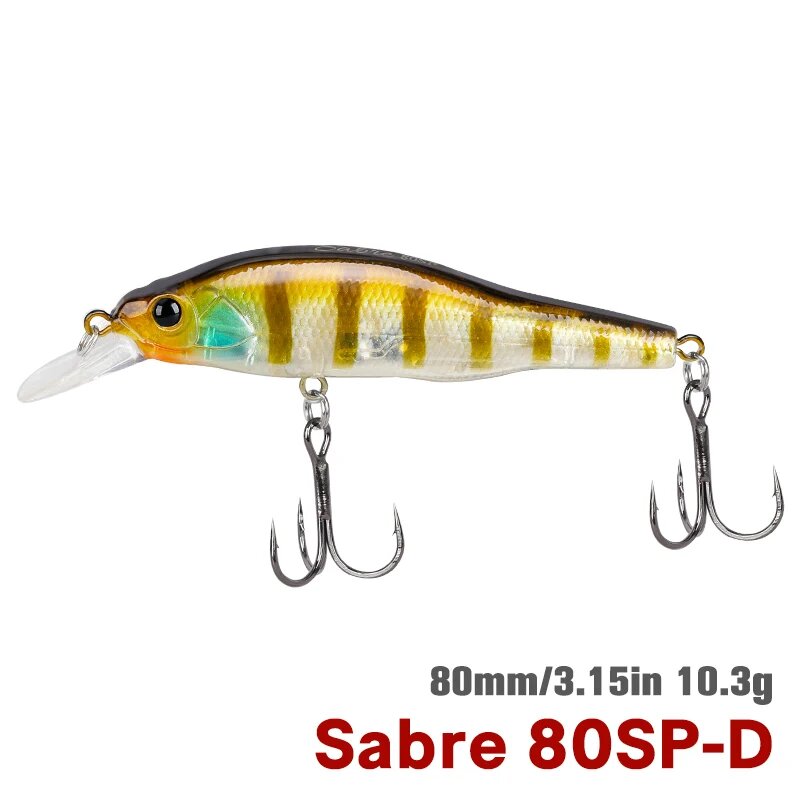 TSURINOYA 80SP Suspend Minnow Sabre приманка для рыбалки Sabre 80SP-D