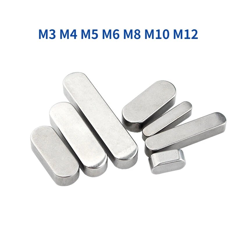 Параллельные ключи M5x5 12мм из нержавеющей стали (3шт)
