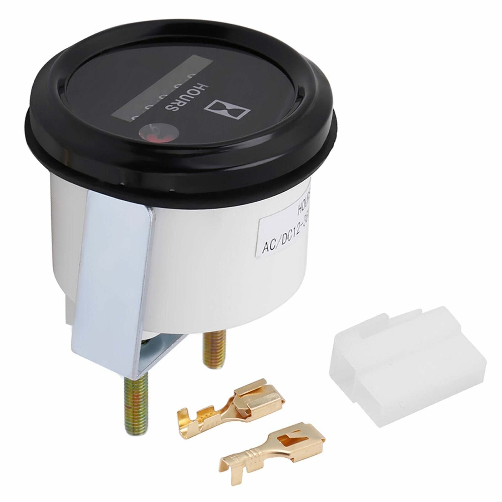 Счетчик моточасов 12-36В для двигателей авто, лодок, грузовиков, 6-значный