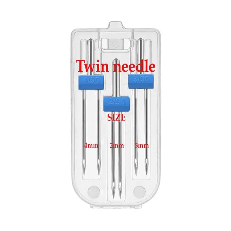 Наборы швейных игл CHENAO 3 шт, нержавеющая сталь, 2/3/4 мм Белый, FF0037-With Box