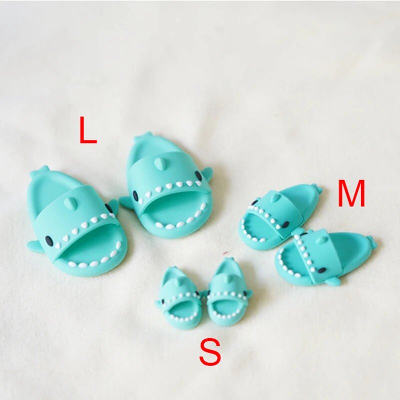 Пластиковые ботиночки для кукол Ob11, P9, OB22, Blythe, 1/12 BJD, 1/6BJD, YOSD, Голубой, A (9), L