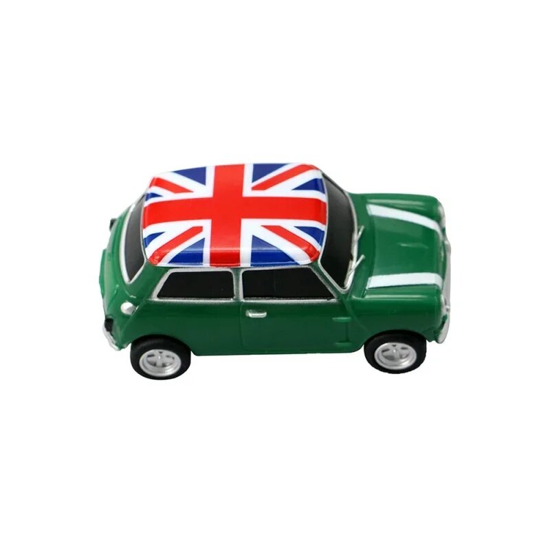 Игрушечный автомобиль Back Force USB флешка 8ГБ/32ГБ Зеленый, 128 млн, Green Car