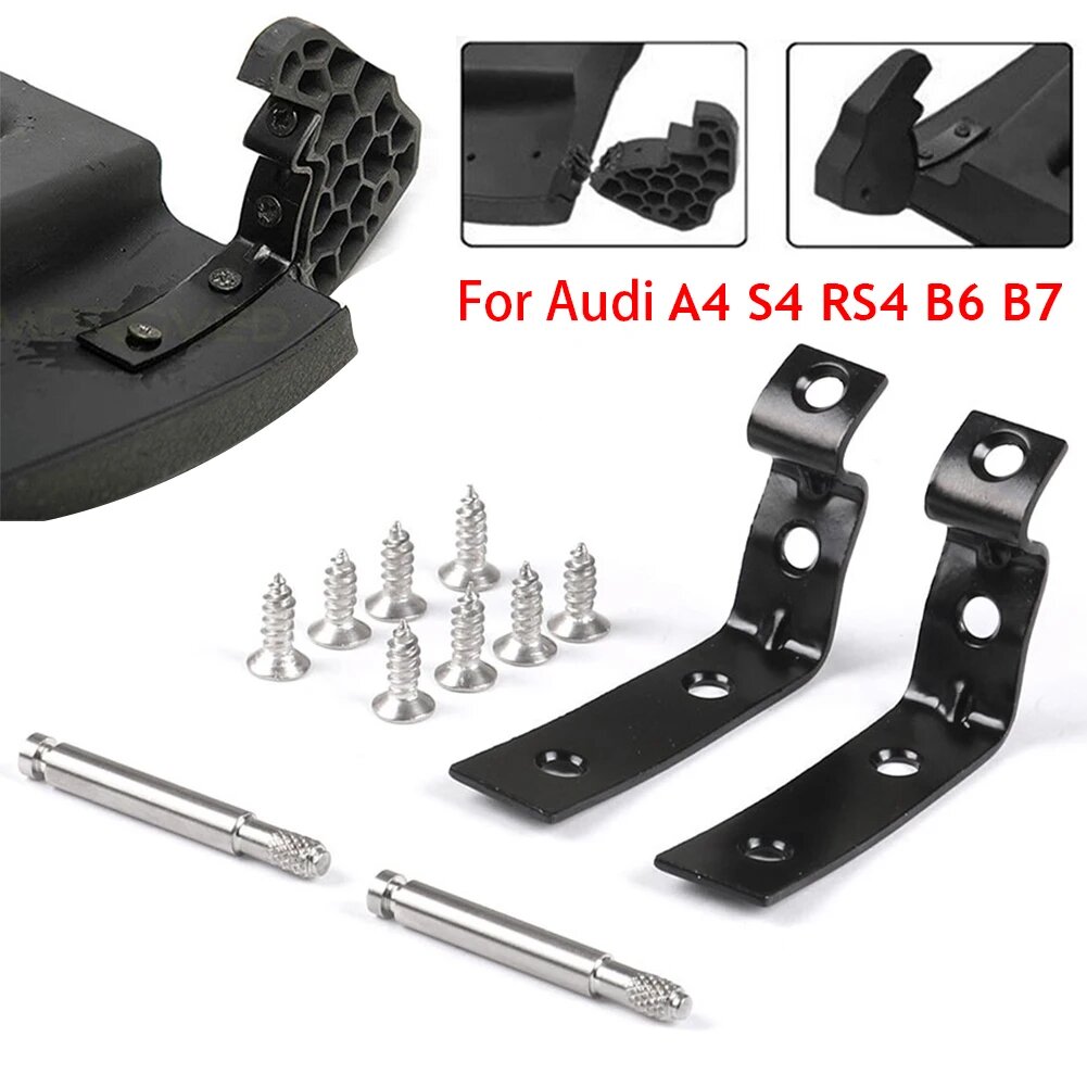 2шт 8E 2880324 Для Audi A4 S4 RS4 B6 B7 8E Для Seat Exeo/ST 3R5 Крышка перчаточного ящика Шарнир Закрытый ремонтный комплект Кронштейны LC 101708