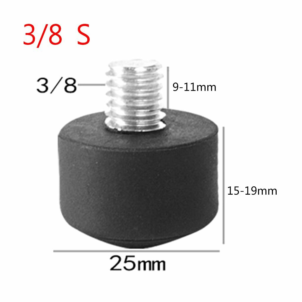 Антискользящие шипы для ножек штативов и моноподов 3/8 дюйма 1/4 8 комплектов универсальные