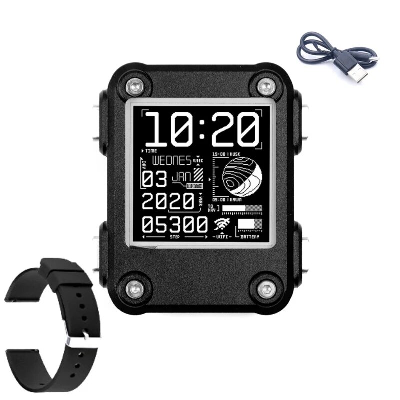 Умные часы OPEN-SMART Watchy 2.0, цвет: PCB shell — фото 1
