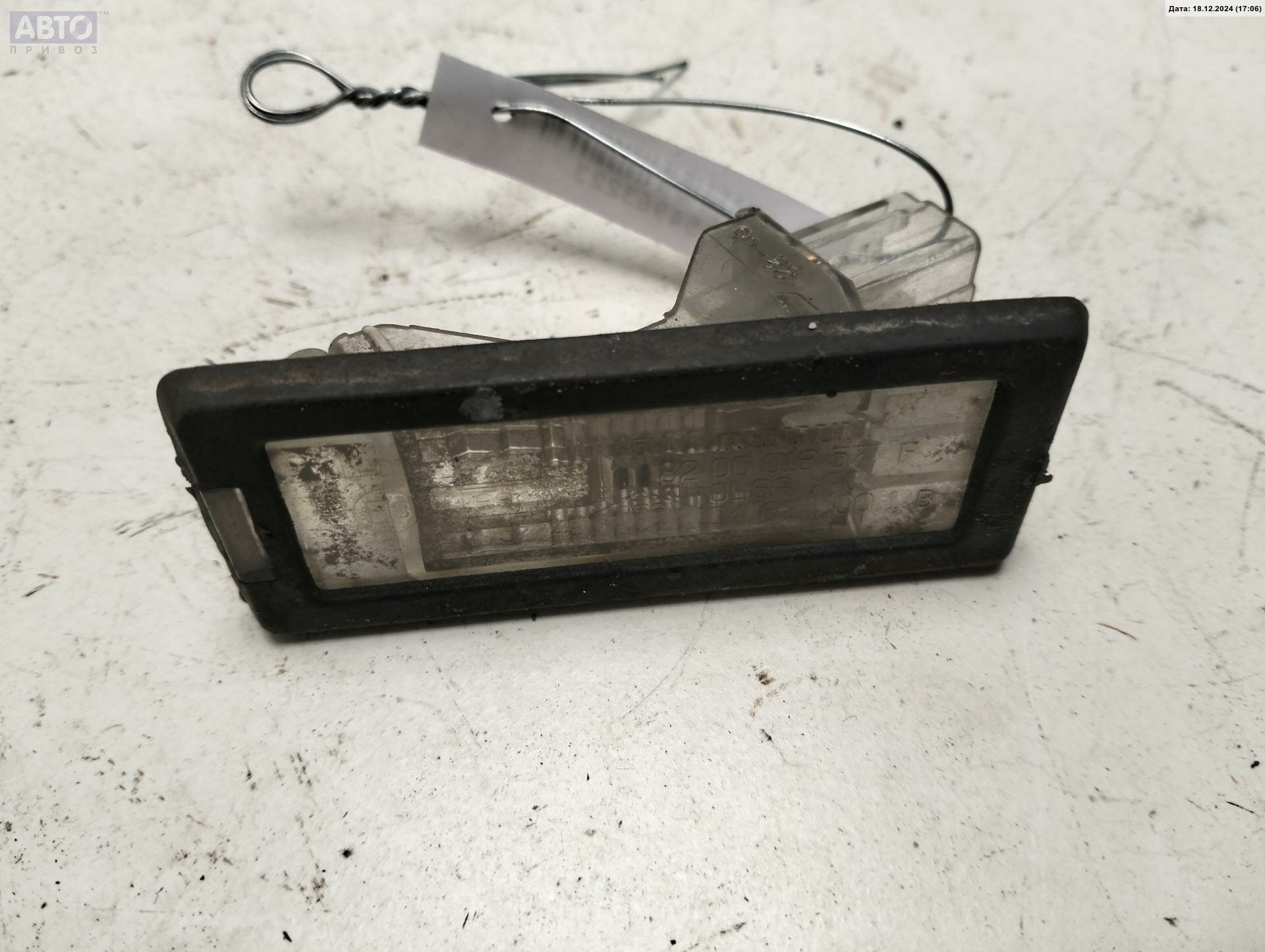 Подсветка номера Renault Scenic 2 (2003-2009)