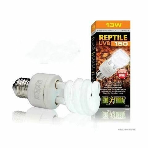 Лампа Exo Terra Reptile UVB100-150 (Repti Glo 10.0 Compact)