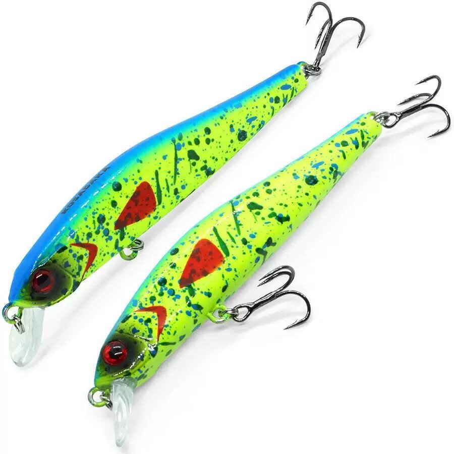 Воблер для рыбалки Kosadaka WINS XS 75S BKK, 75.0 мм, 5.6 г, заглубление 1.0-2.0 м, BKK