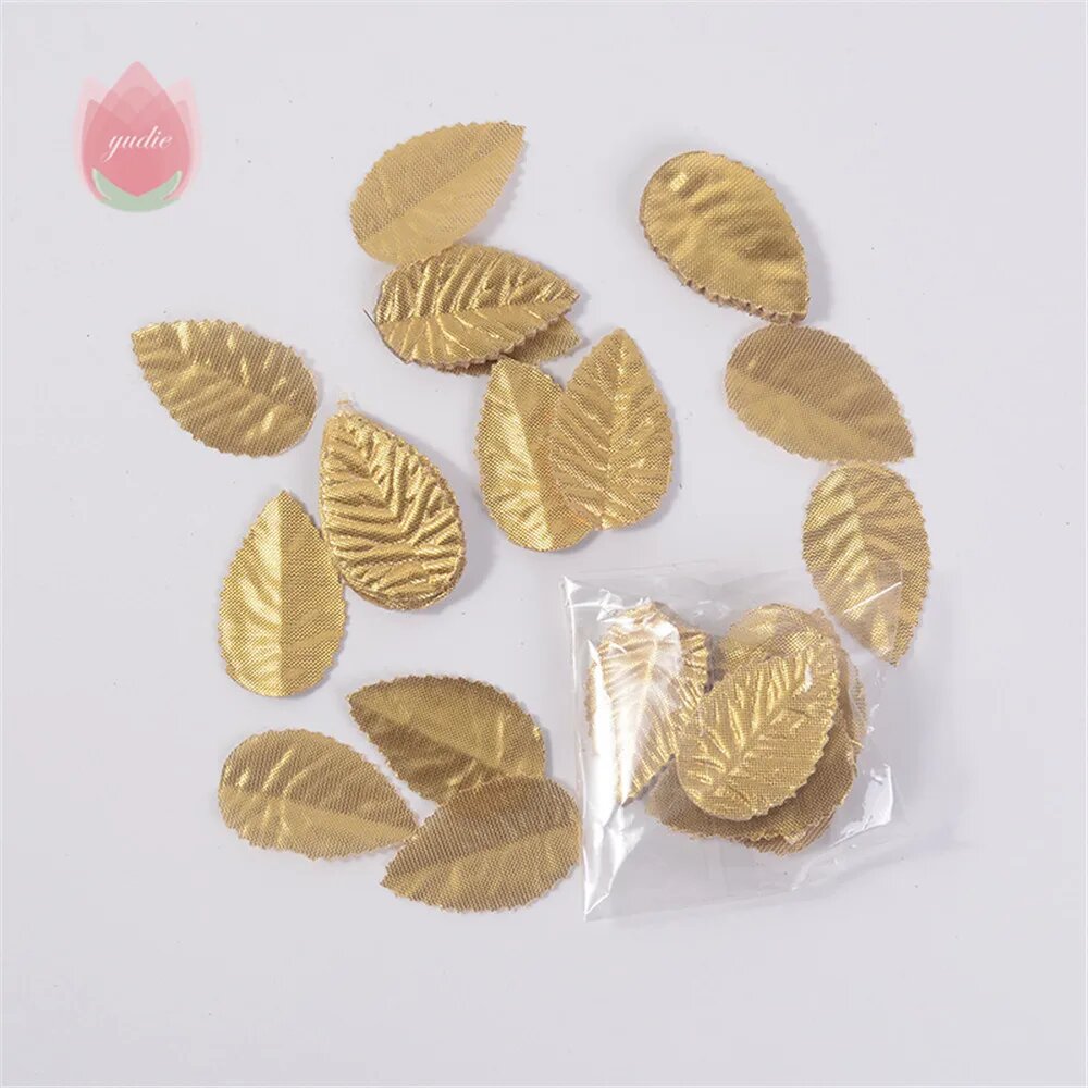 Искусственные листья елки QIANHUAYU зелёные 100 шт. 1