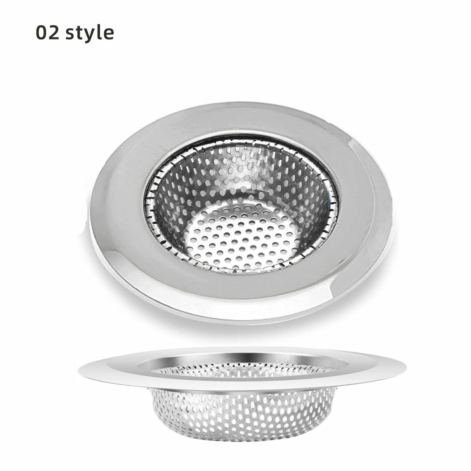 Сетка для раковины, Фильтр для кухонной мойки из нержавеющей стали-тип 02