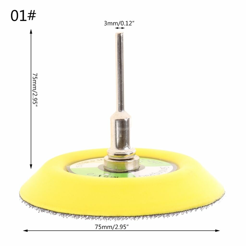 (1 шт.) 3-дюймовый 75-миллиметровый липкий диск с длинной ручкой - 3 мм
