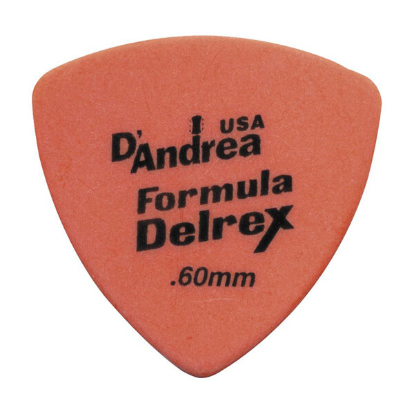 Набор медиаторов D`Andrea RD346-060TM Formula Delrex, 0,60 мм, упаковка 72 шт.