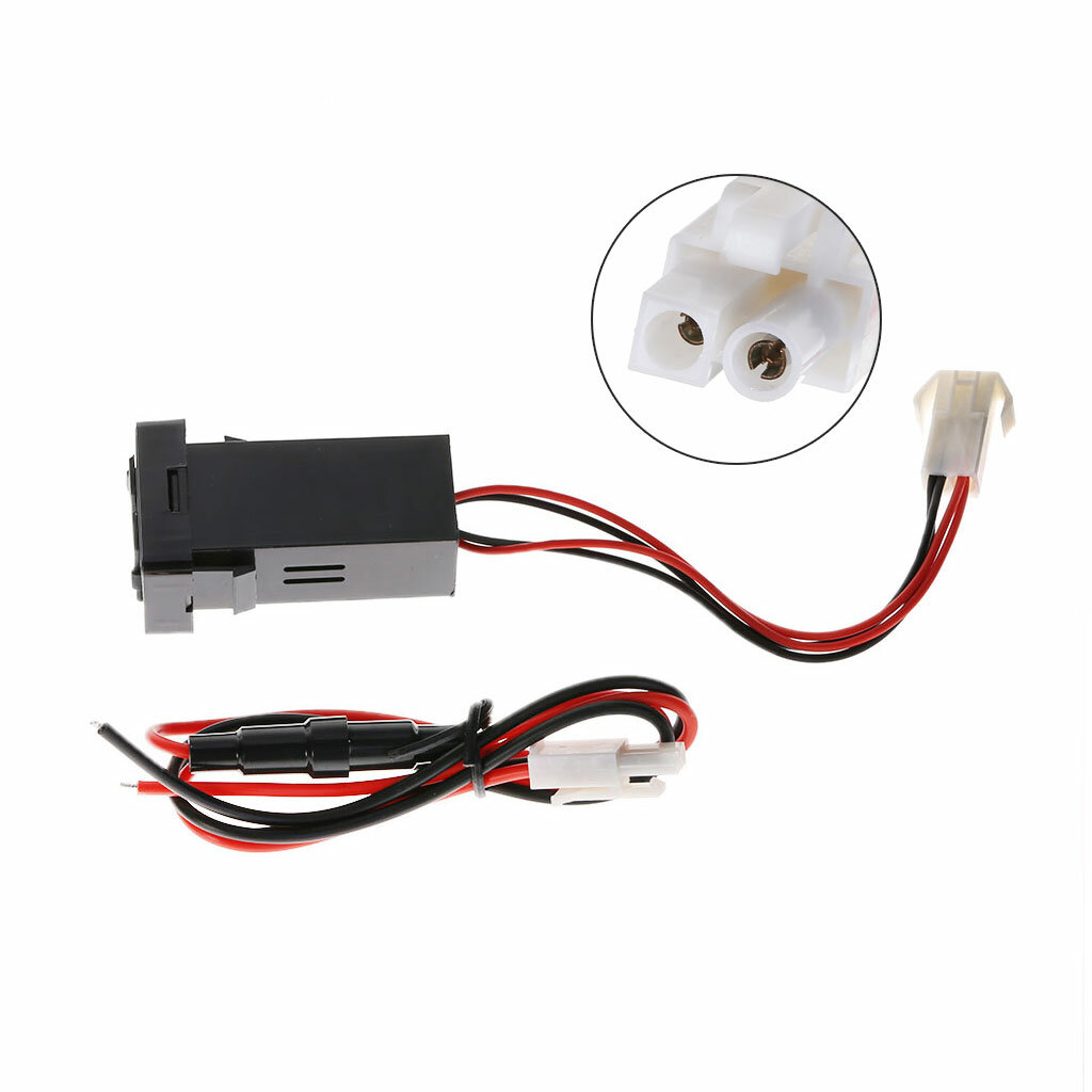 12V 4.2A Двойной USB 2-Портовый Автомобильный Адаптер Для Прикуривателя С Разъемом Зарядного Устройства Для