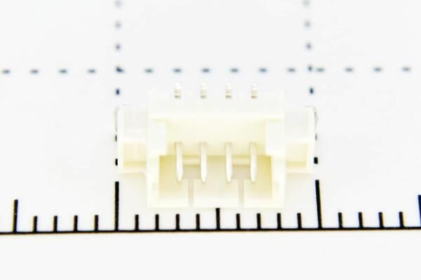 Гнездо Molex MX-53398-0471 "Папа" провод-плата, PicoBlade, PIN 4, SMT, 1 А, 1,25 мм, белый, 1 шт