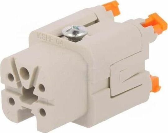 Разъем ILME CKSHF 04 HDC "мама" CKSH PIN 5 4+PE размер 21.21 10А 400В 1 шт