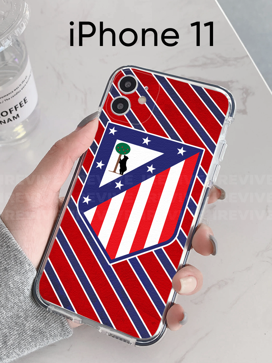 Чехол футболисту, Атлетико Мадрид на Iphone 11