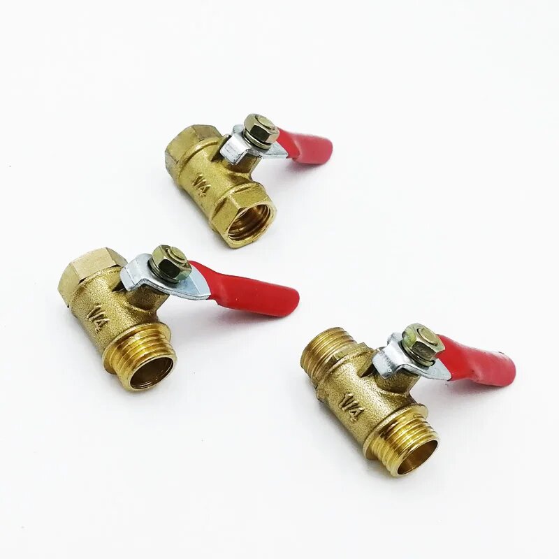 Латунный шаровой кран CNMAWAY 1/4" C Type для туалета