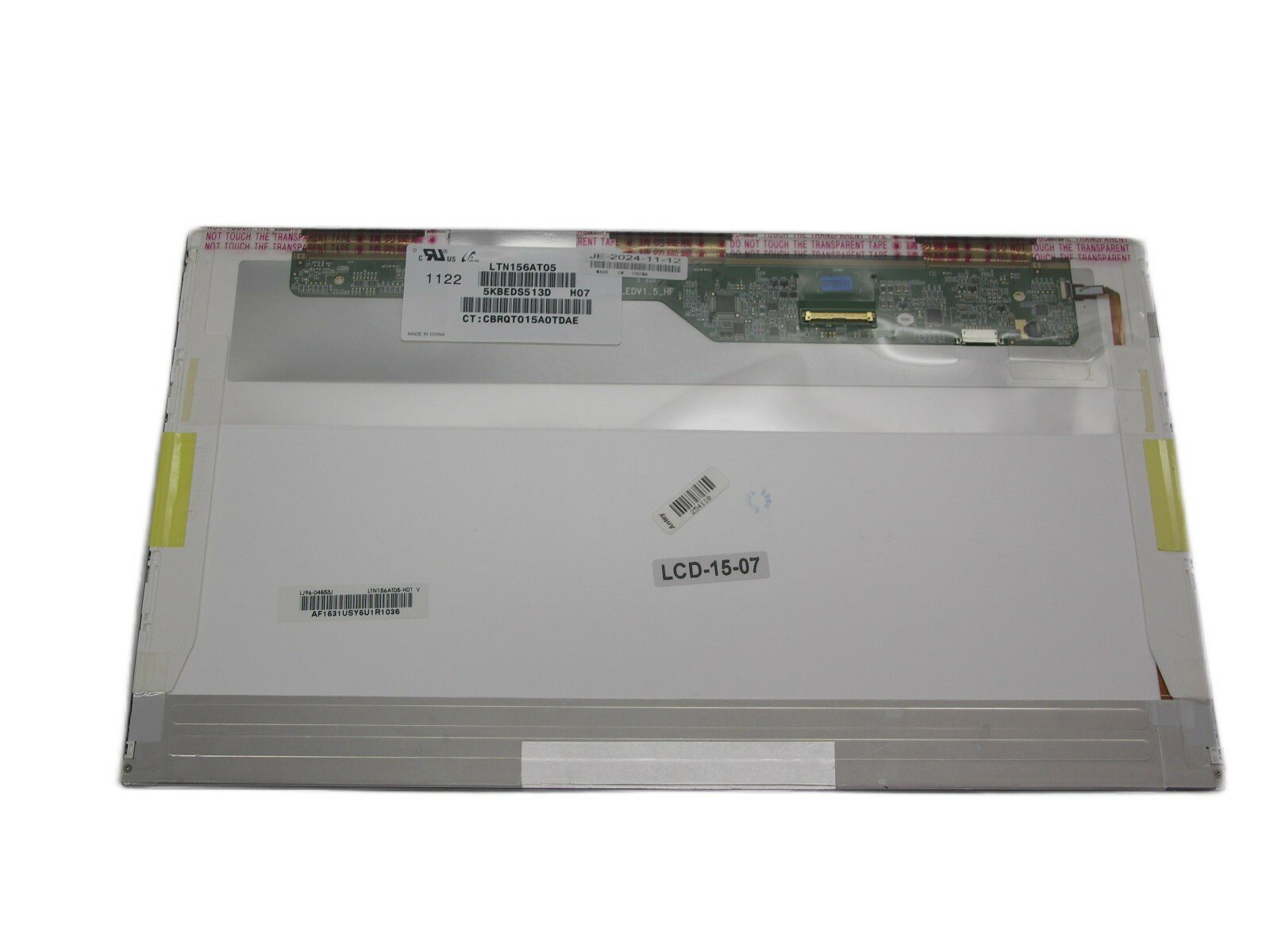 Матрица для ноутбука 15,6" 40pin LED 1366x768 матовая, LTN156AT05