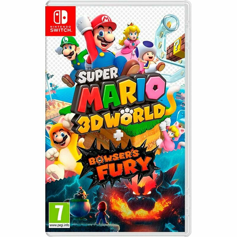 Игра Super Mario 3D World + Bowser's Fury (русская версия) для Nintendo Switch