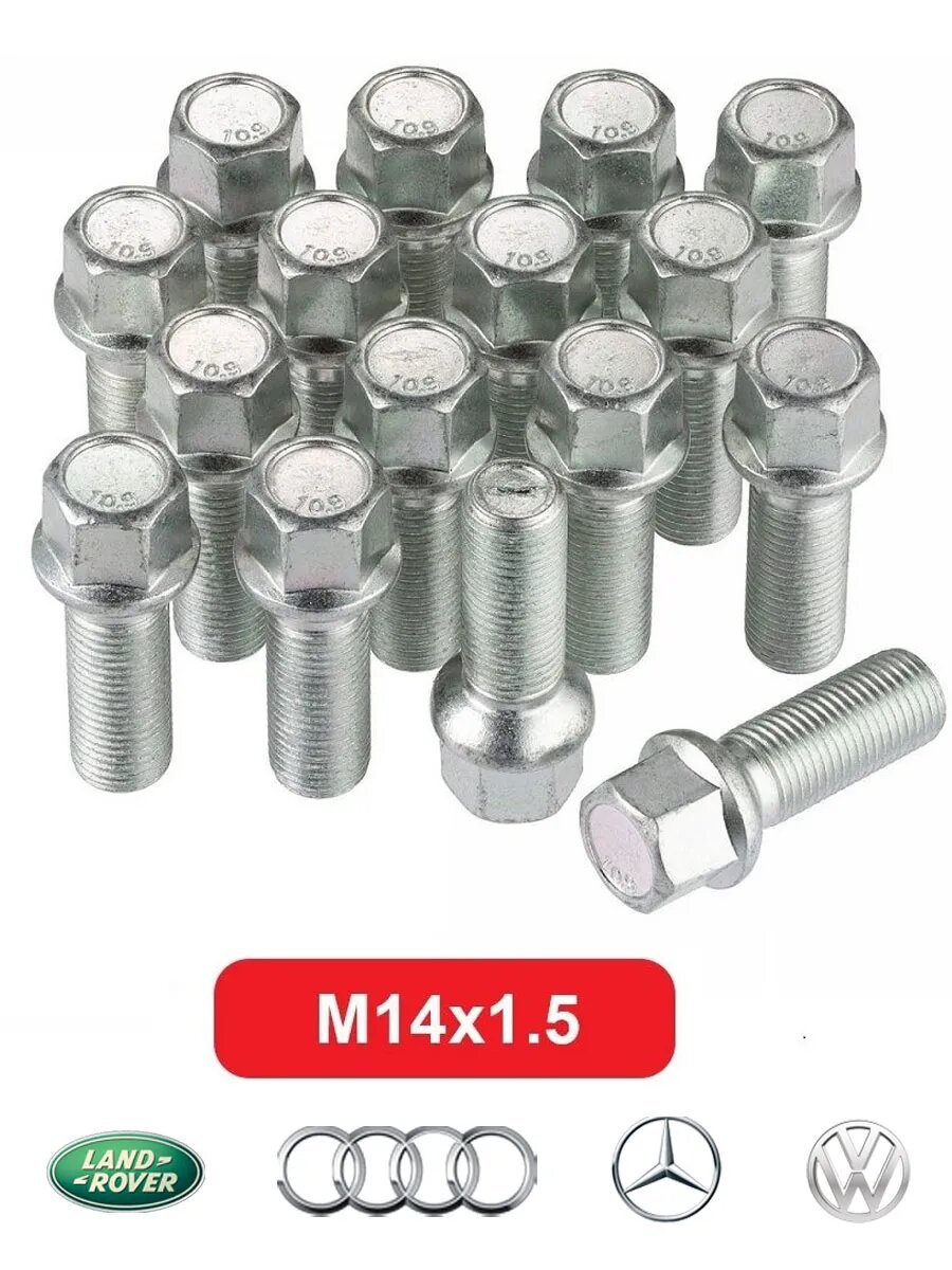 Комплект болтов LS H-814-09, M14x1.5