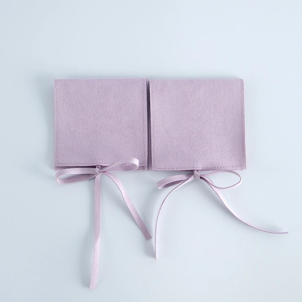 5 шт, бархатные подарочные пакеты из микрофибры Weikende 6x6 см 8X8 cm, 5pcs no logo