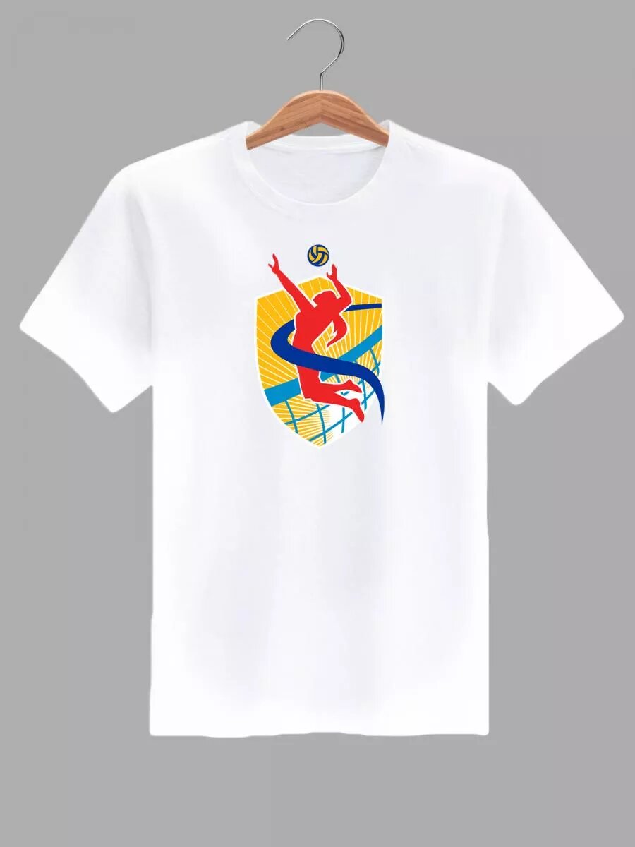 Футболка волейбол девушка