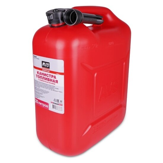 Канистра Avs 20л пластик красная