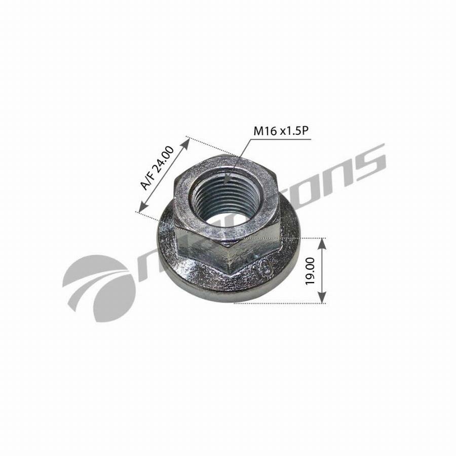 Гайка M16*1.5 болта амортизатора MAN/MB 100.082 (Mansons)