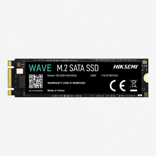 SSD диск M.2 Hiksemi WAVE(N) SATA-III 256GB (HS-SSD-WAVE(N) 256G)