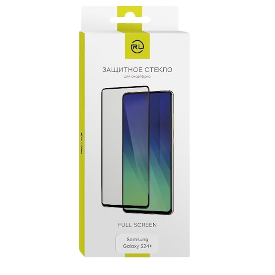 Стекло защитное для Samsung Galaxy S24+ Red Line Full Screen tempered glass FULL GLUE черное