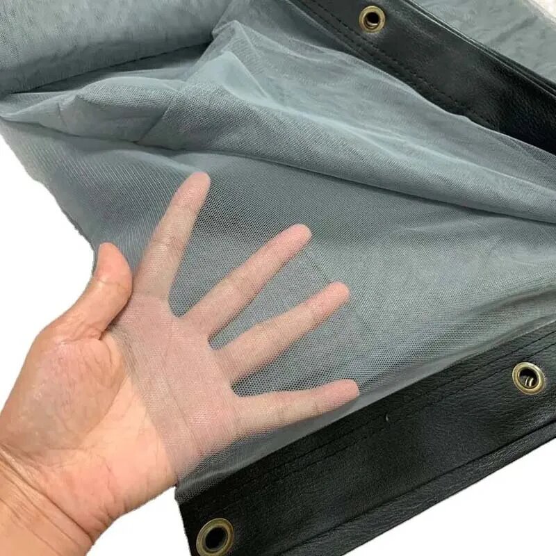 Проекционный сетчатый экран AEVYVKV 3x5 м 2X3M gray