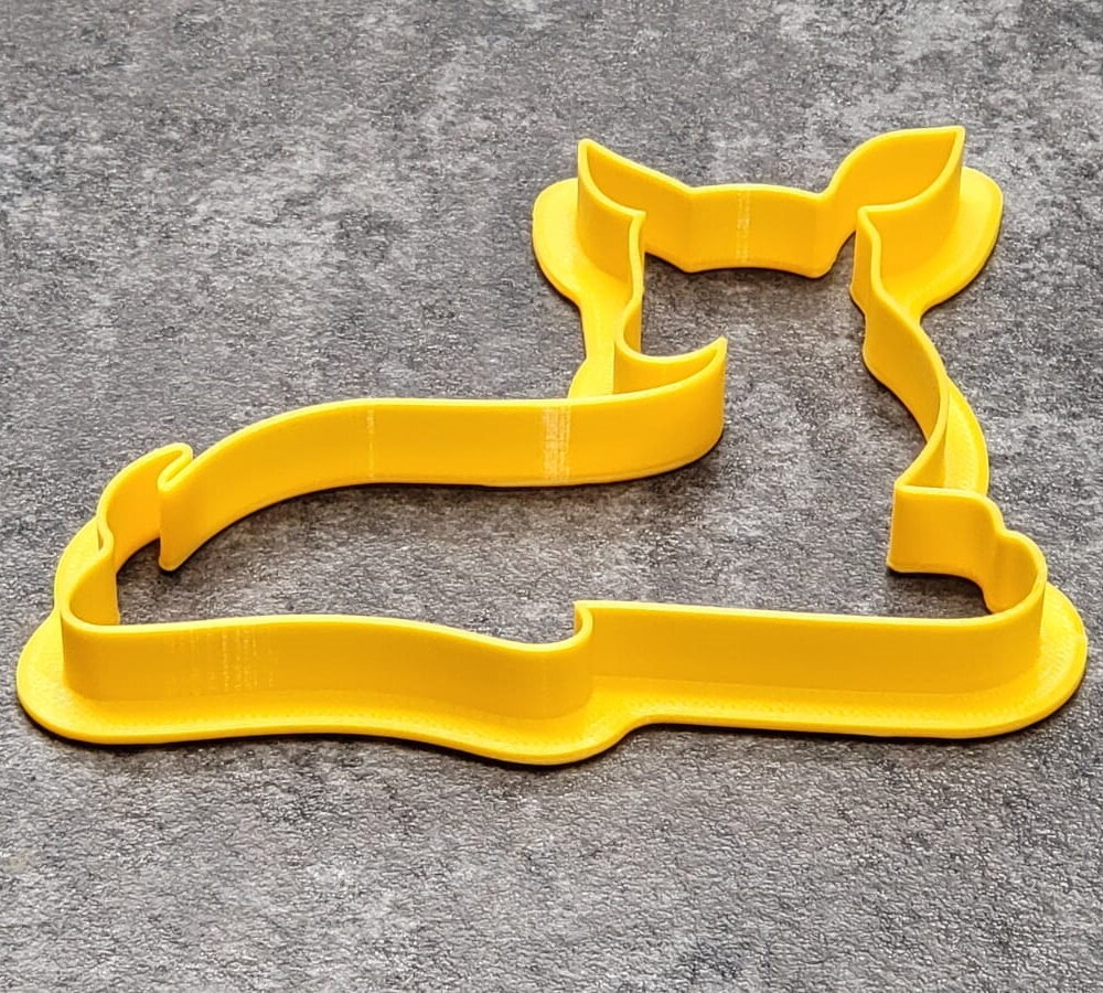 Форма для печенья/пряников "Олененок" (Желтый)