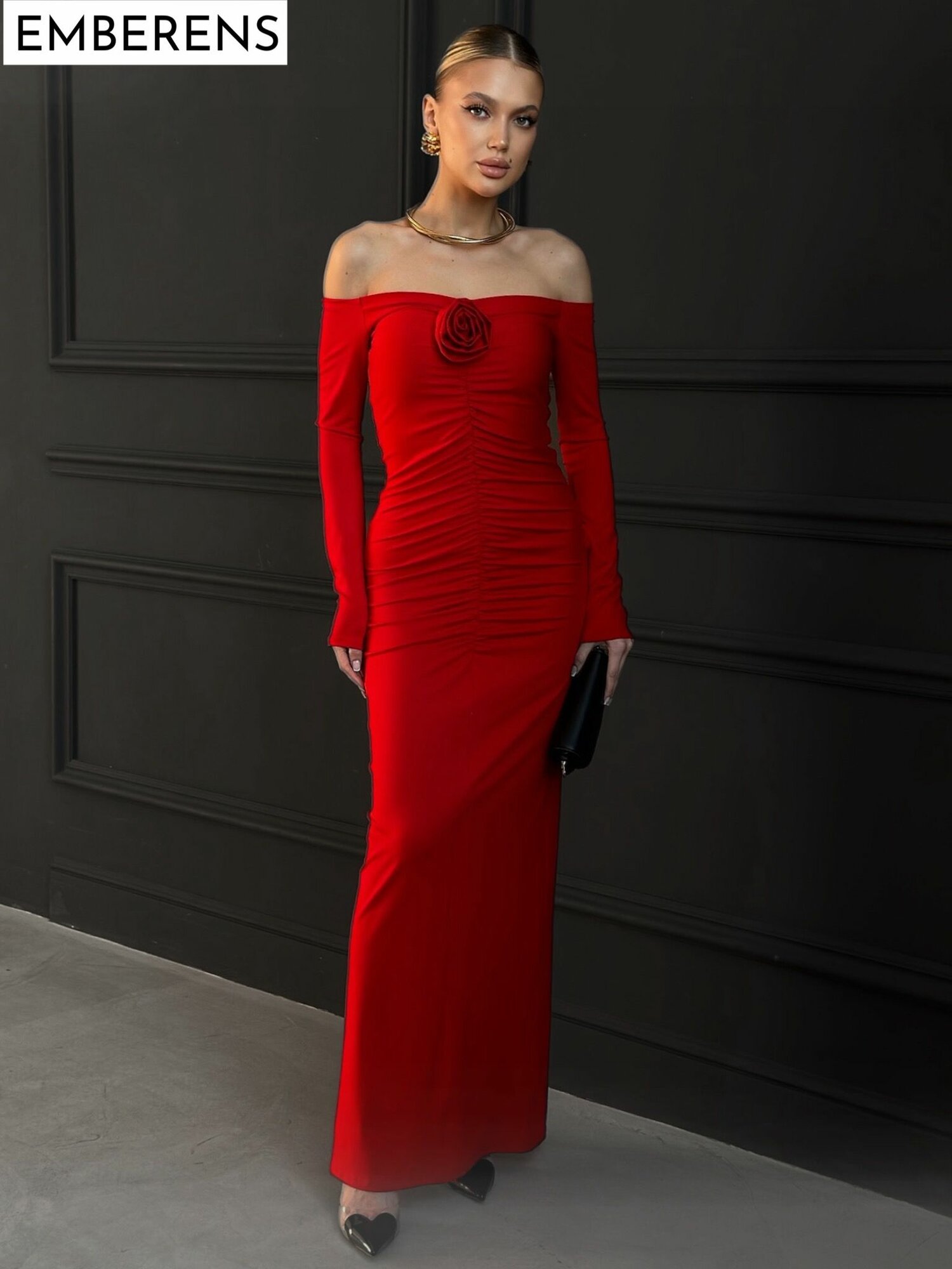 Платье Осень-зима 2025