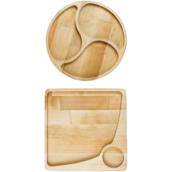 Набор менажниц Panairo "Catalina" из дерева (DER-NAB-4)