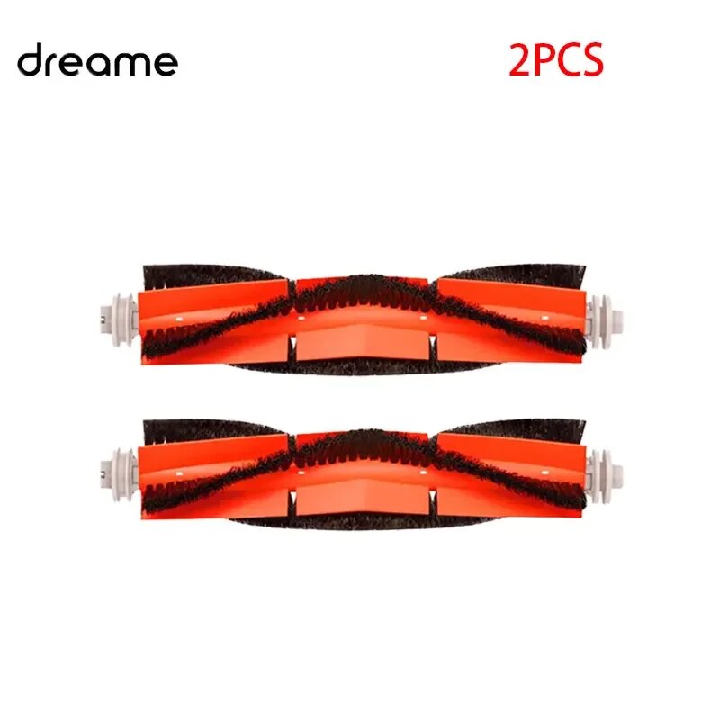 2шт. Щетка для Dreame D9/D9 Max оранжевая
