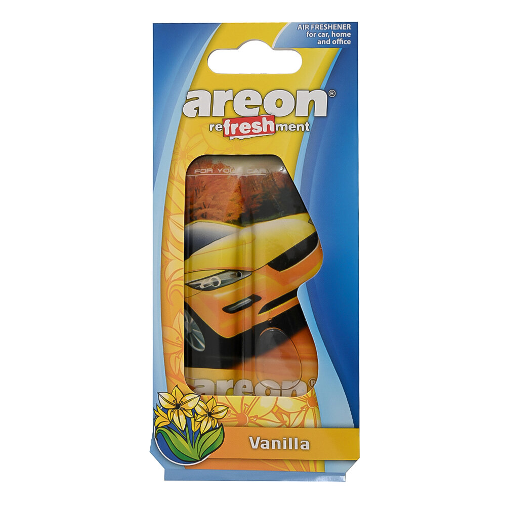 Ароматизатор AREON REFRESHMENT LIQUID VANILLA 8.5 мл LC07