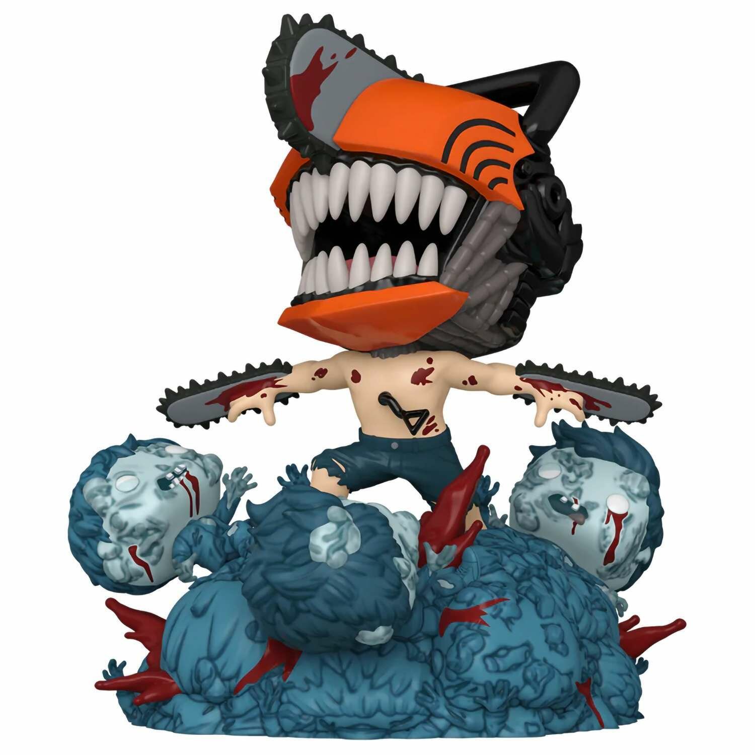 Фигурка Funko Pop! коллекционная Человек-бензопила шинкует демонов "Делюкс" 1768 (Фигурка Фанко Поп)