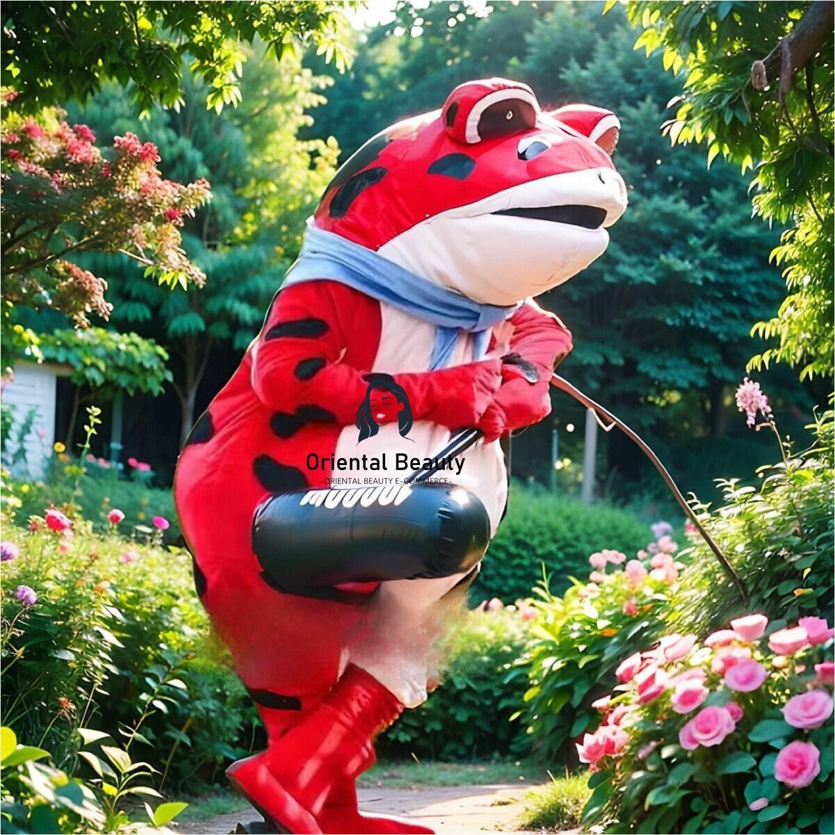 Набор костюмов для косплея с надувным костюмом лягушки для всего тела