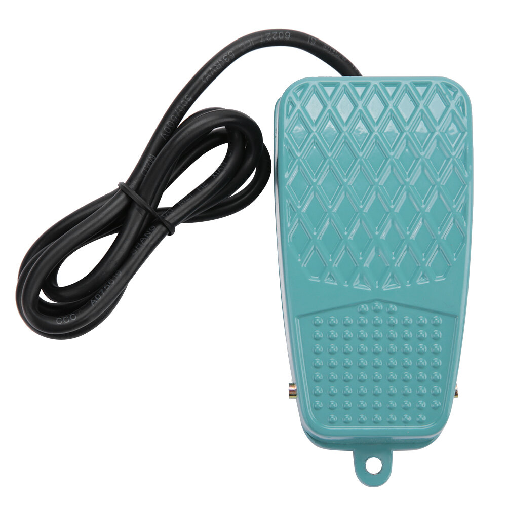 TFS-2 Нескользящая алюминиевая педальная педаль с функцией сброса, переменный ток 250 В, 10 А, SPDT