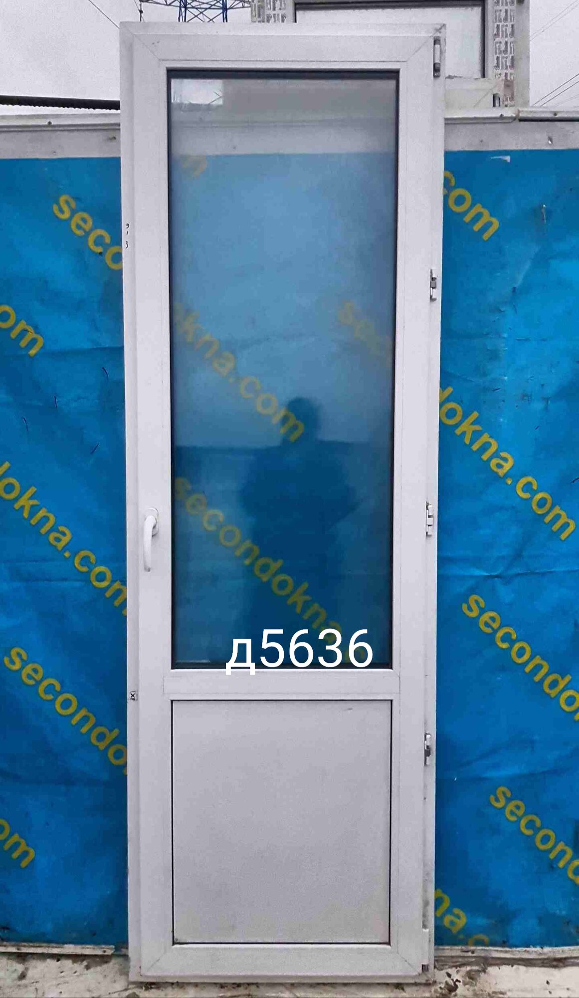 Дверь пластиковая Б/У 2290(в)х750(ш)