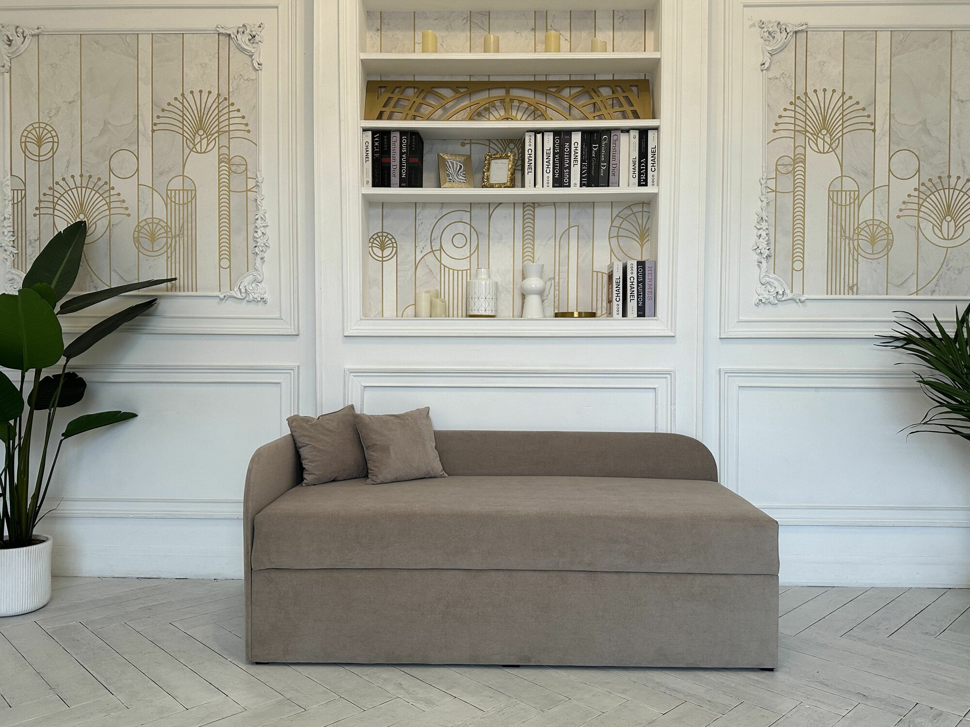 Тахта угловая Софа, левый угол 70х190 см