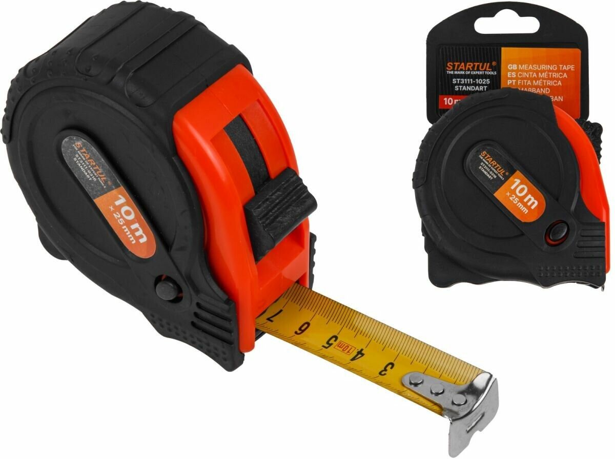 Рулетка 10 м STARTUL STANDART ST3111-1025