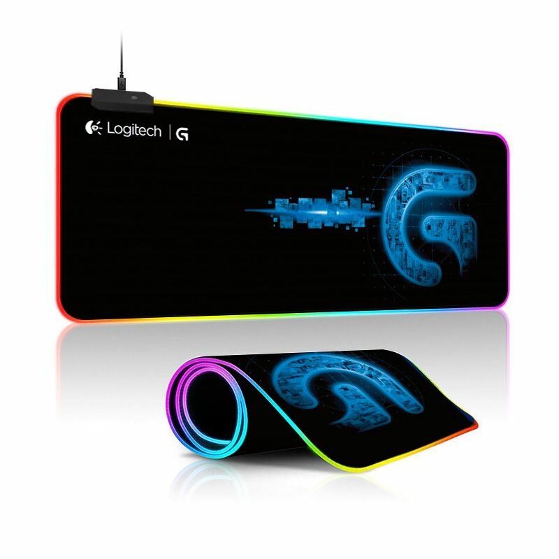 Светящийся коврик для мыши, игровой коврик для игрового стола