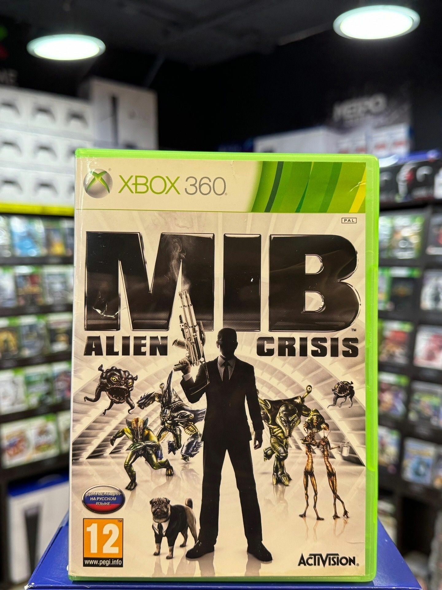 Игра MIB: Alien Crisis (Xbox 360) (Box)