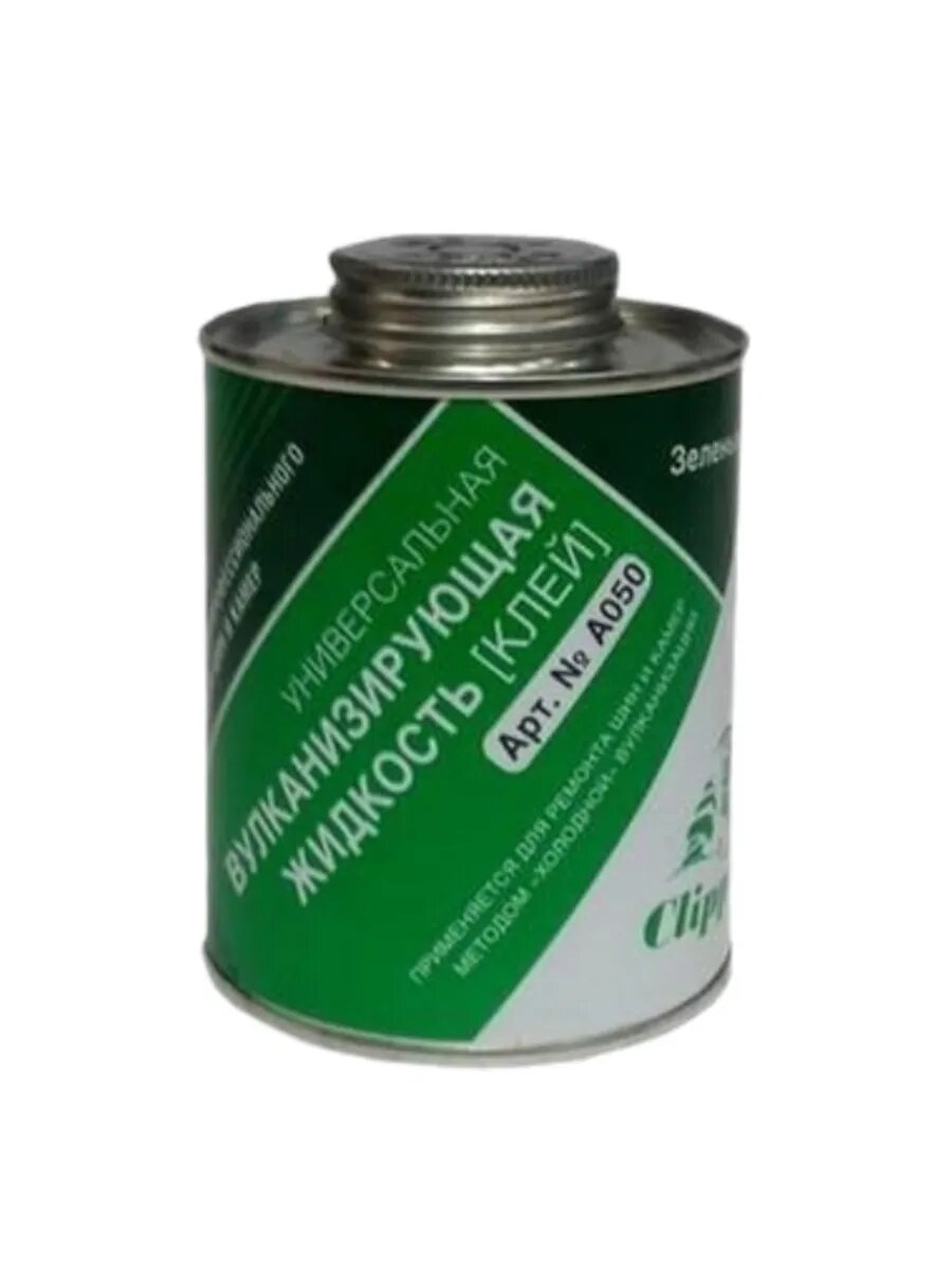 Вулканизирующая жидкость (клей) зеленая 500мл Clipper A050