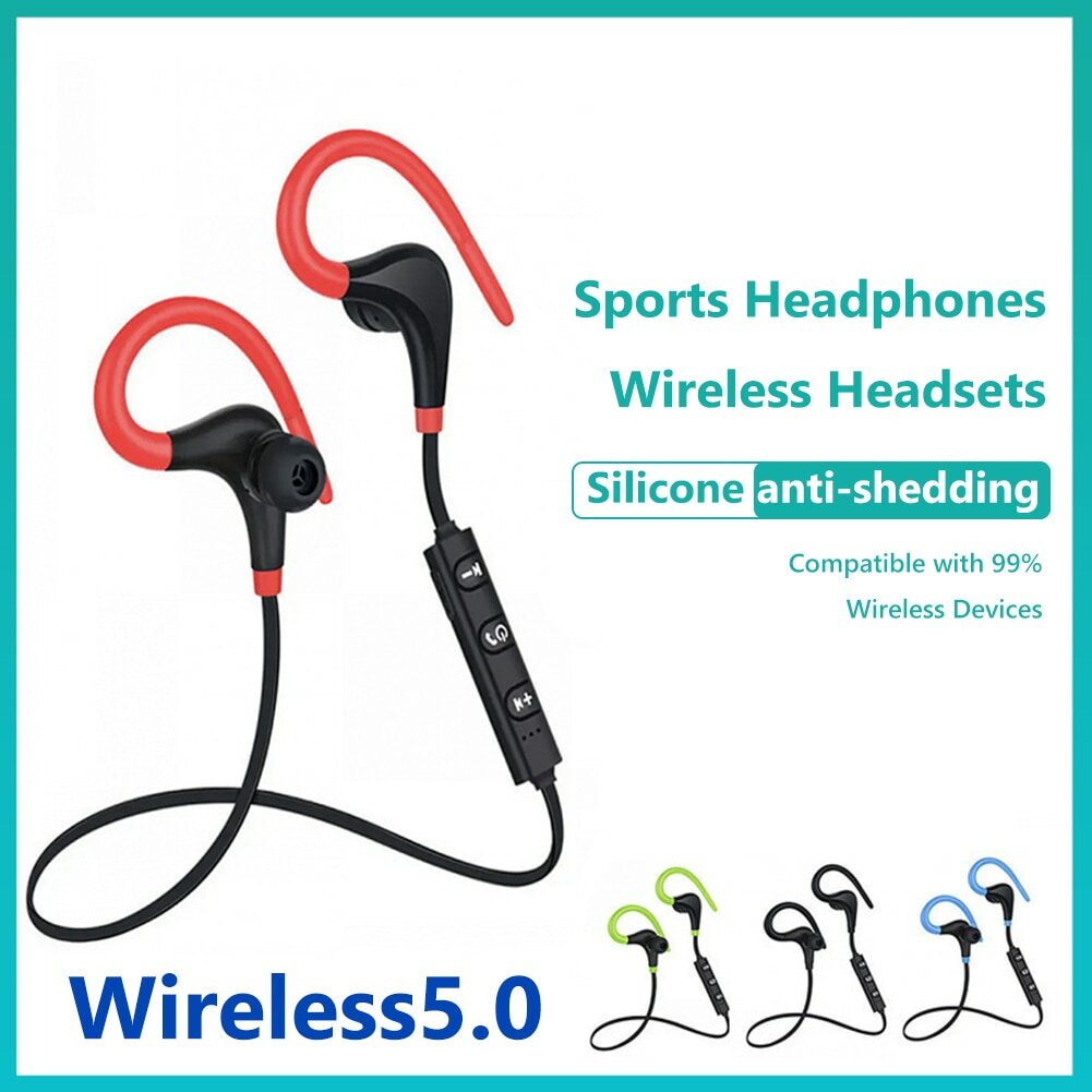 Беговые наушники HiFi беспроводные наушники Bluetooth-совместимые 5.0 спортивные наушники беспроводные наушники с заушны