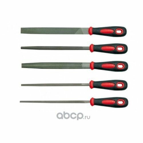 Набор напильников 5 шт, 200 мм VOREL 25166