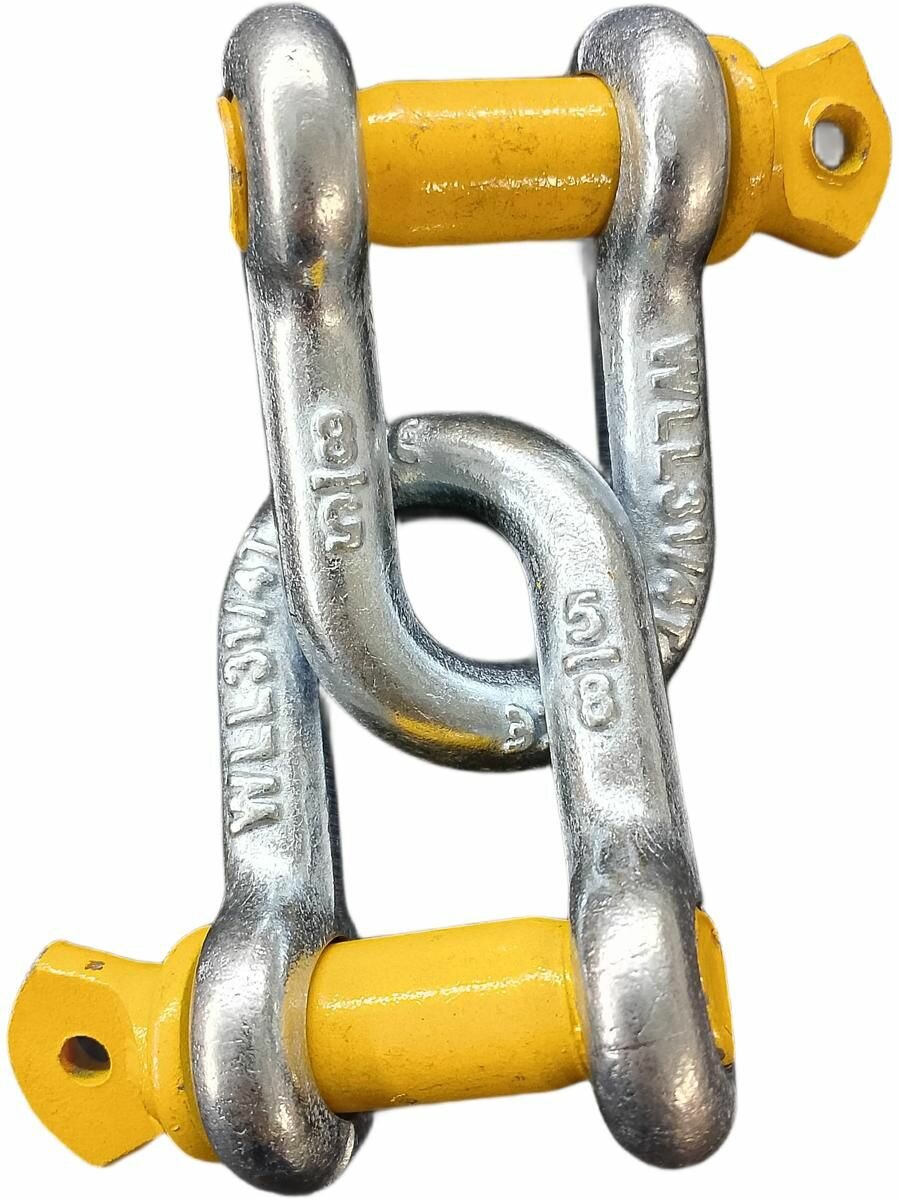 Шакл буксировочный (скоба) U-образный 3,25/13 тонн 2 штуки